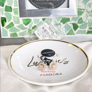 Pandora | Jewelry | New Pandora Rose Vintage Alure Circle Stud Earrings ...